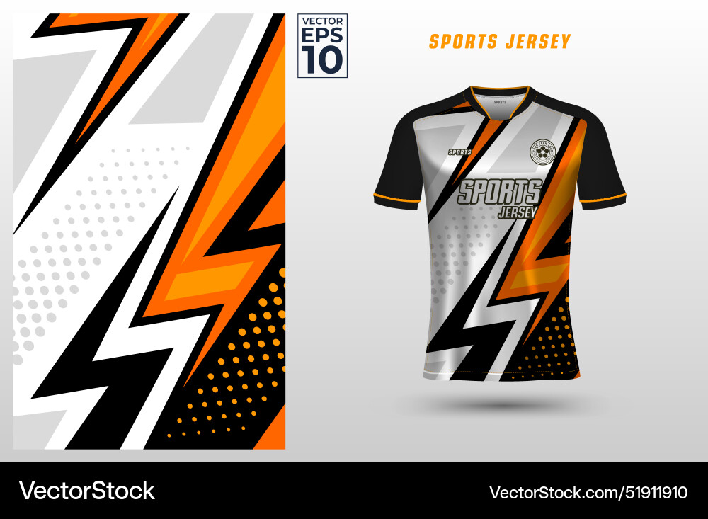 Sport Jersey Template - Athletic Apparel Vector Image