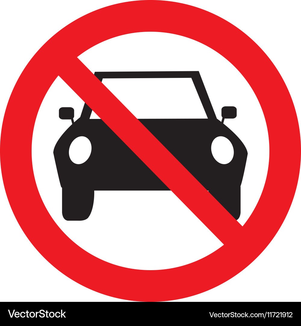 Dont parking signal icon Royalty Free Vector Image Dont parking signal icon Royalty Free Vector Image