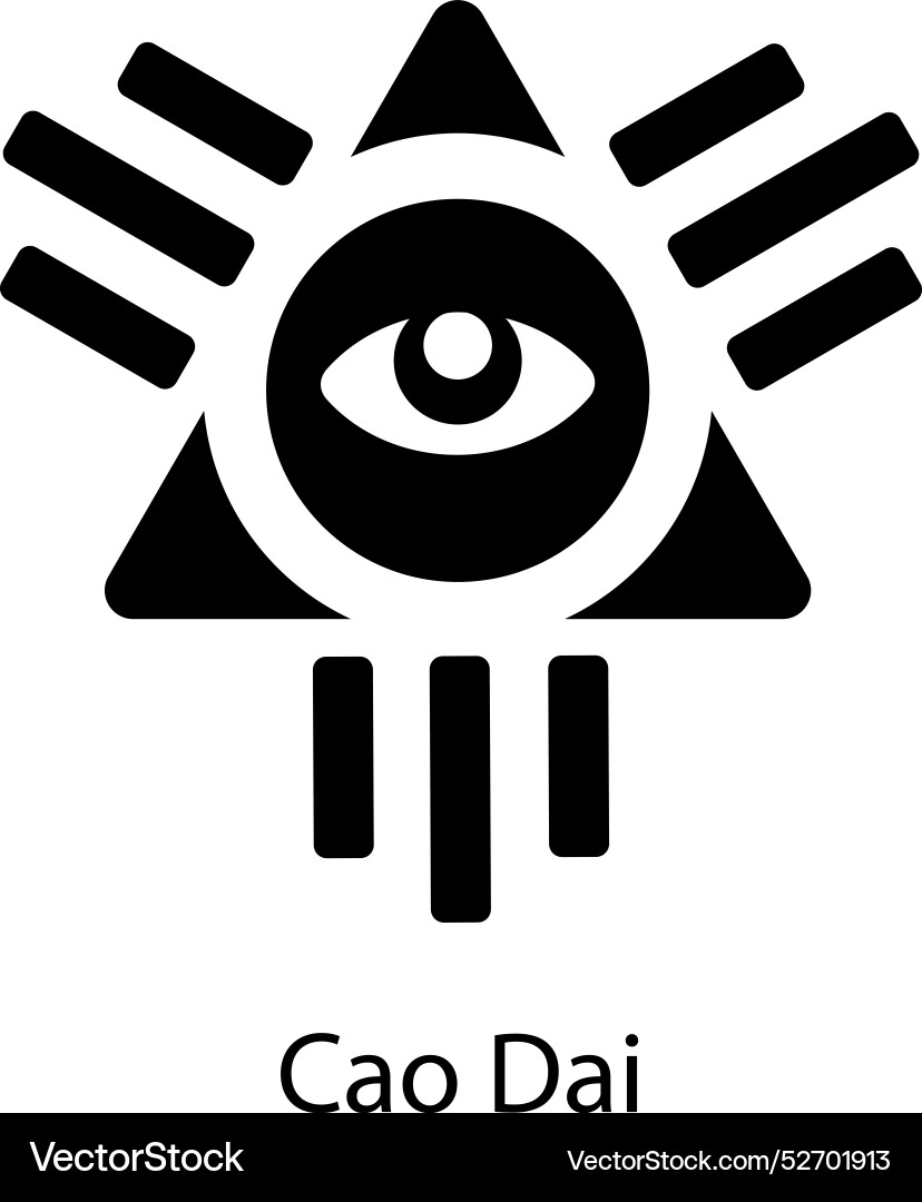 Cao dai Royalty Free Vector Image - VectorStock