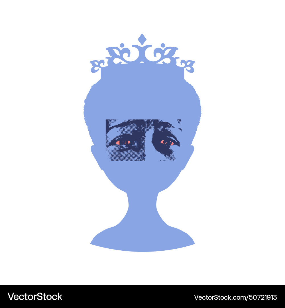 Contemporary art collage modern design Royalty Free Vector