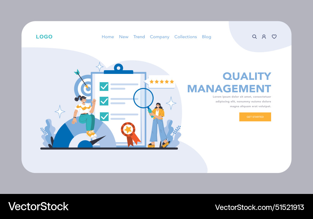 Strategy and management concept flat Royalty Free Vector