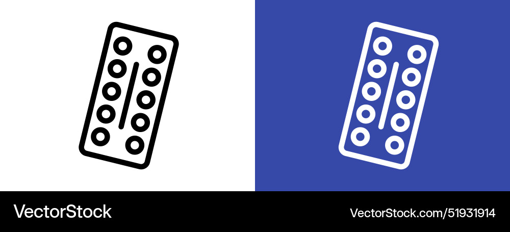 Birth control pills icon perfect for womens Vector Image