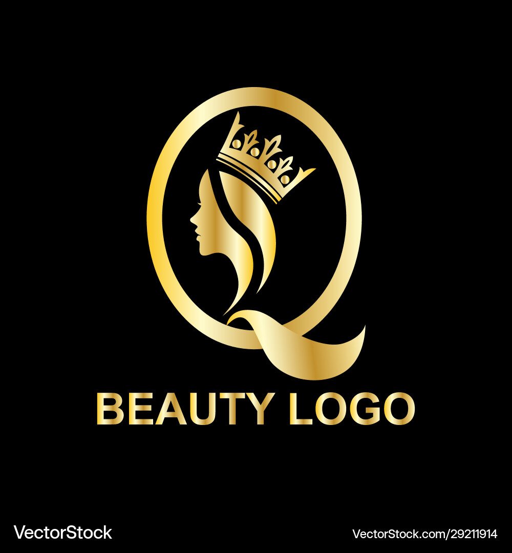 Graphic beauty logo Royalty Free Vector Image - VectorStock