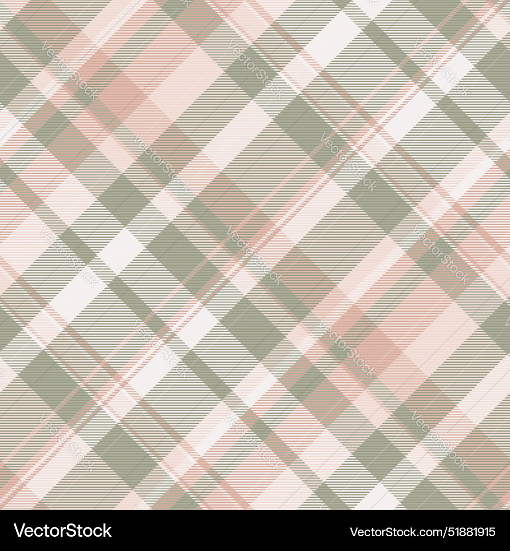 Calm textile check texture geometry pattern Vector Image