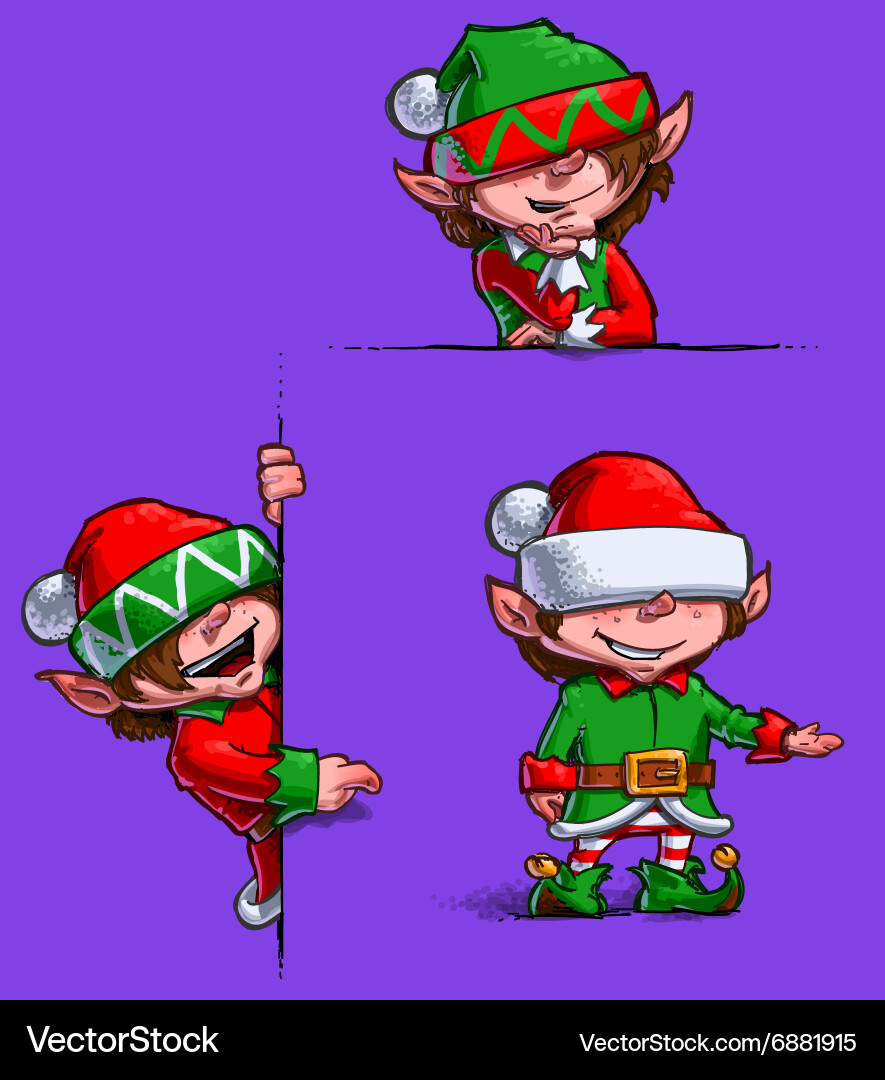 Elves 1 Royalty Free Vector Image - VectorStock