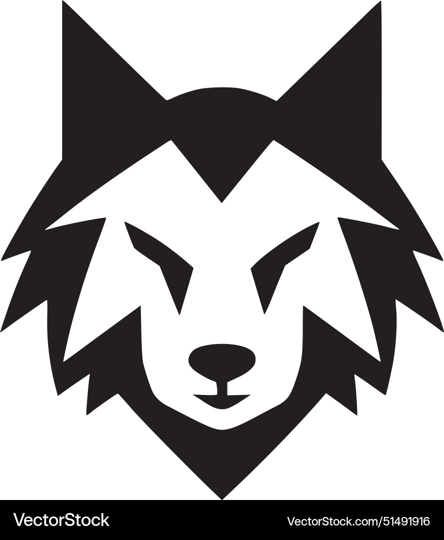 Wolf - high quality logo ideal for t-shirt Vector Image