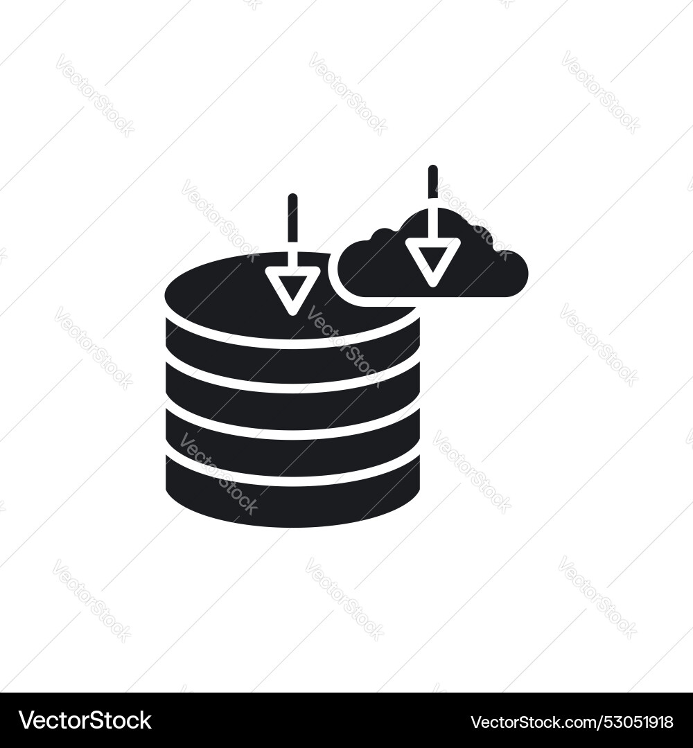 Data collection icon Royalty Free Vector Image
