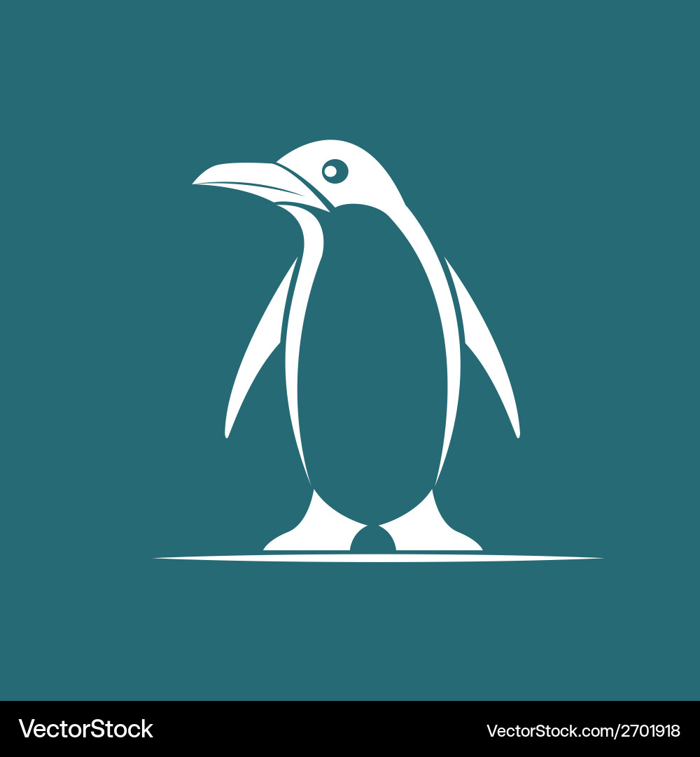 Penguin Royalty Free Vector Image - VectorStock