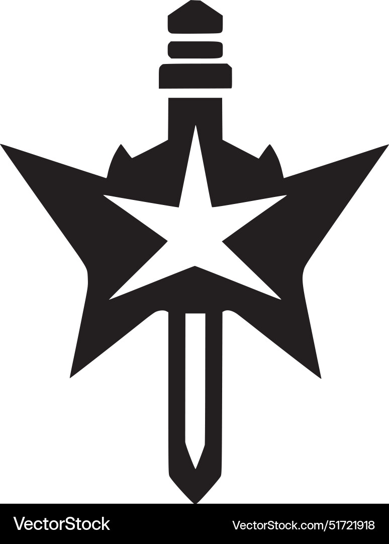 War - black and white isolated icon Royalty Free Vector