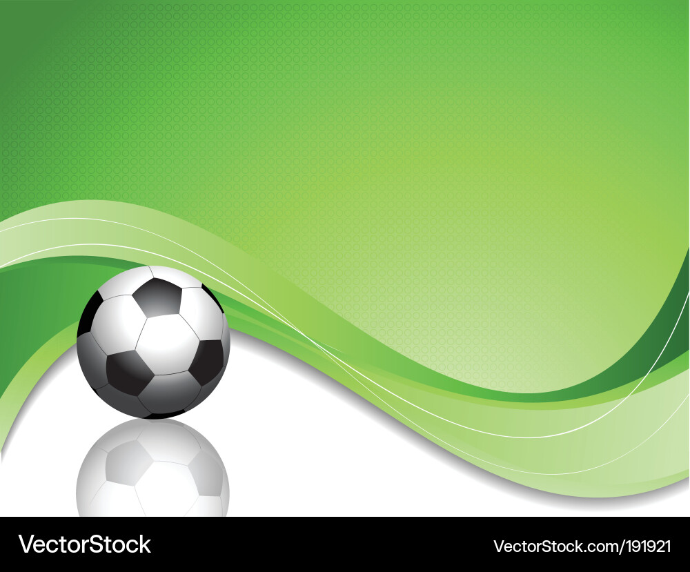 Football background Royalty Free Vector Image - VectorStock