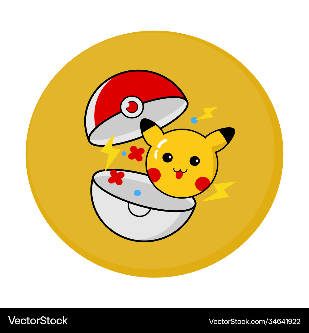 Pokemon Royalty Free Vector Image - VectorStock