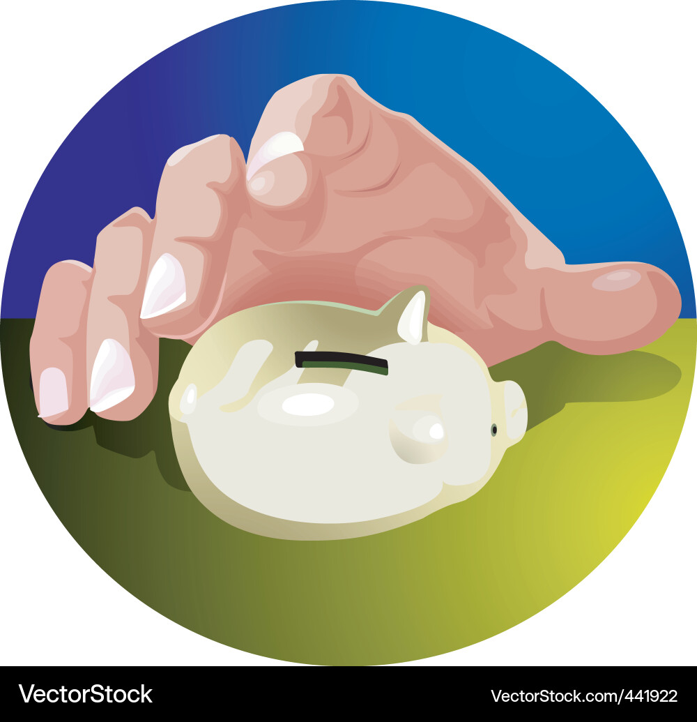 Save money Royalty Free Vector Image - VectorStock