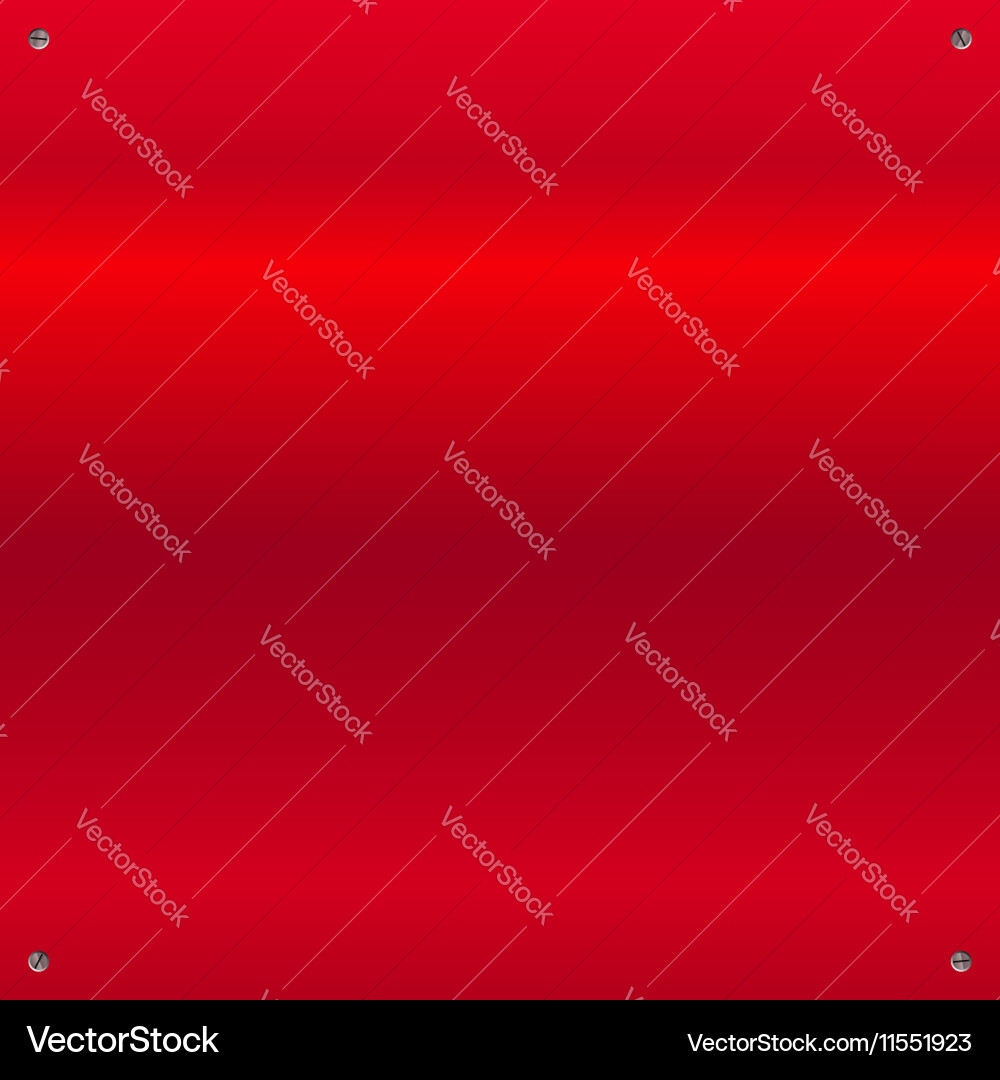 Red Polished Metal Sheet Background Royalty Free Vector