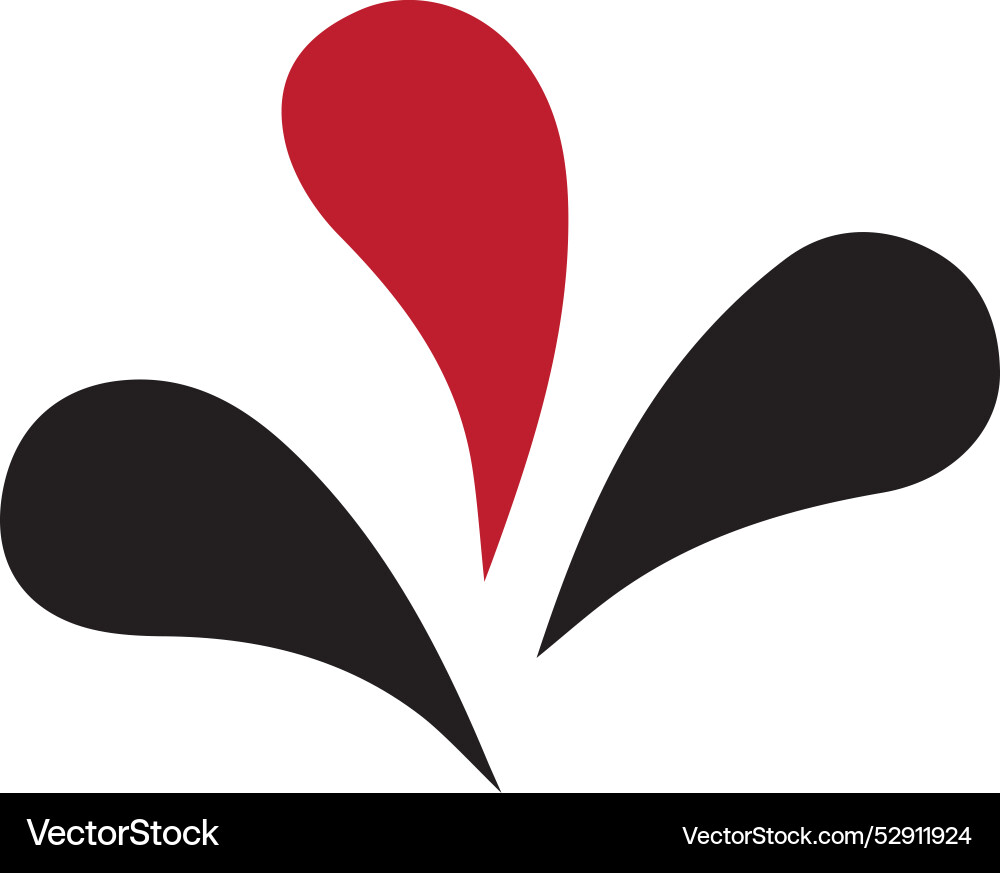 3 elements scheme diagram Royalty Free Vector Image