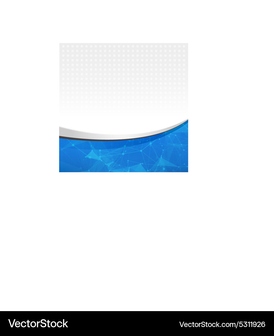 Abstract blue light template background Royalty Free Vector