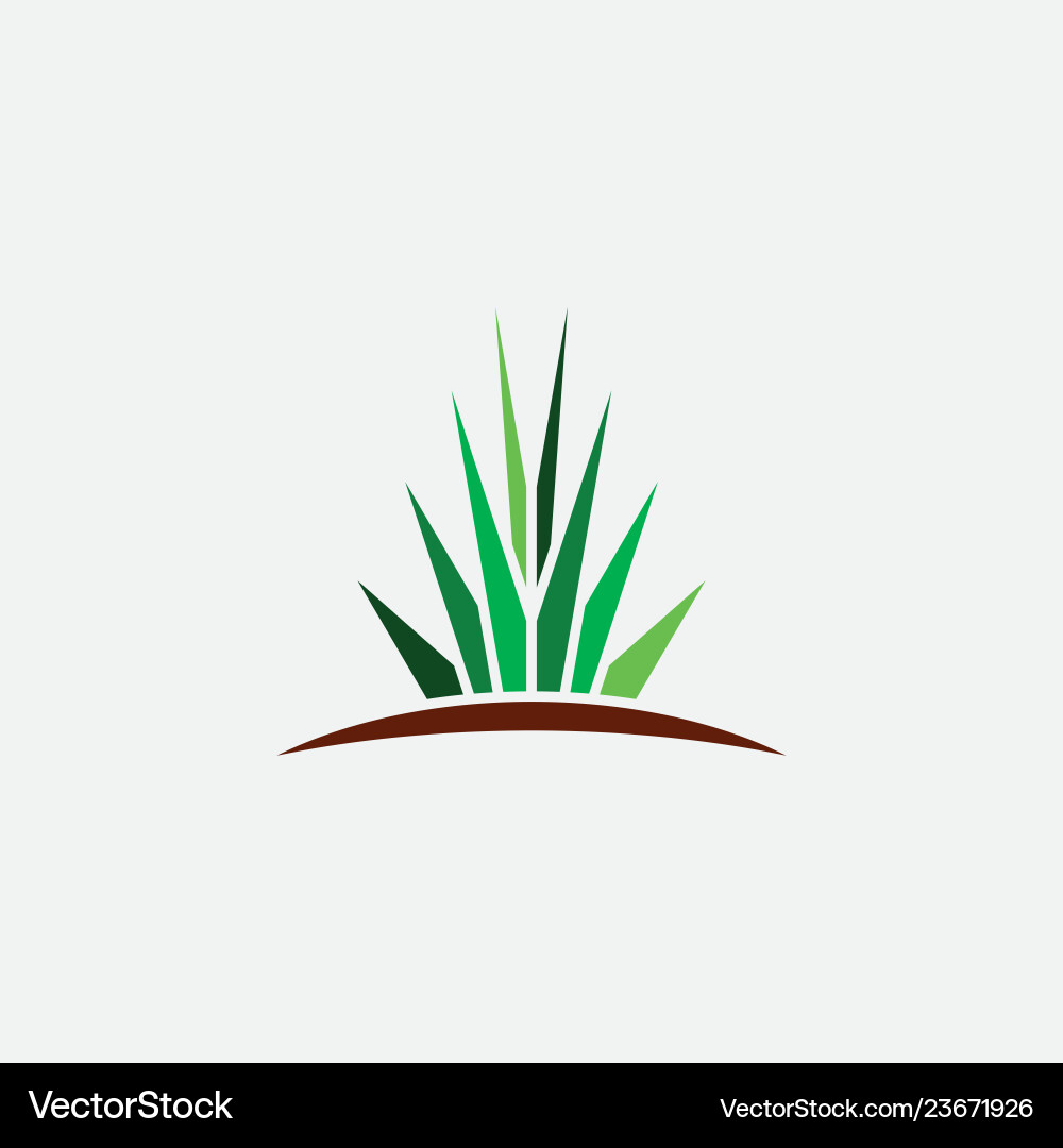 Aloe plant logo icon sign element Royalty Free Vector Image