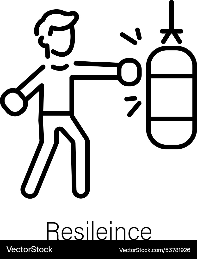 Resilience Royalty Free Vector Image - VectorStock