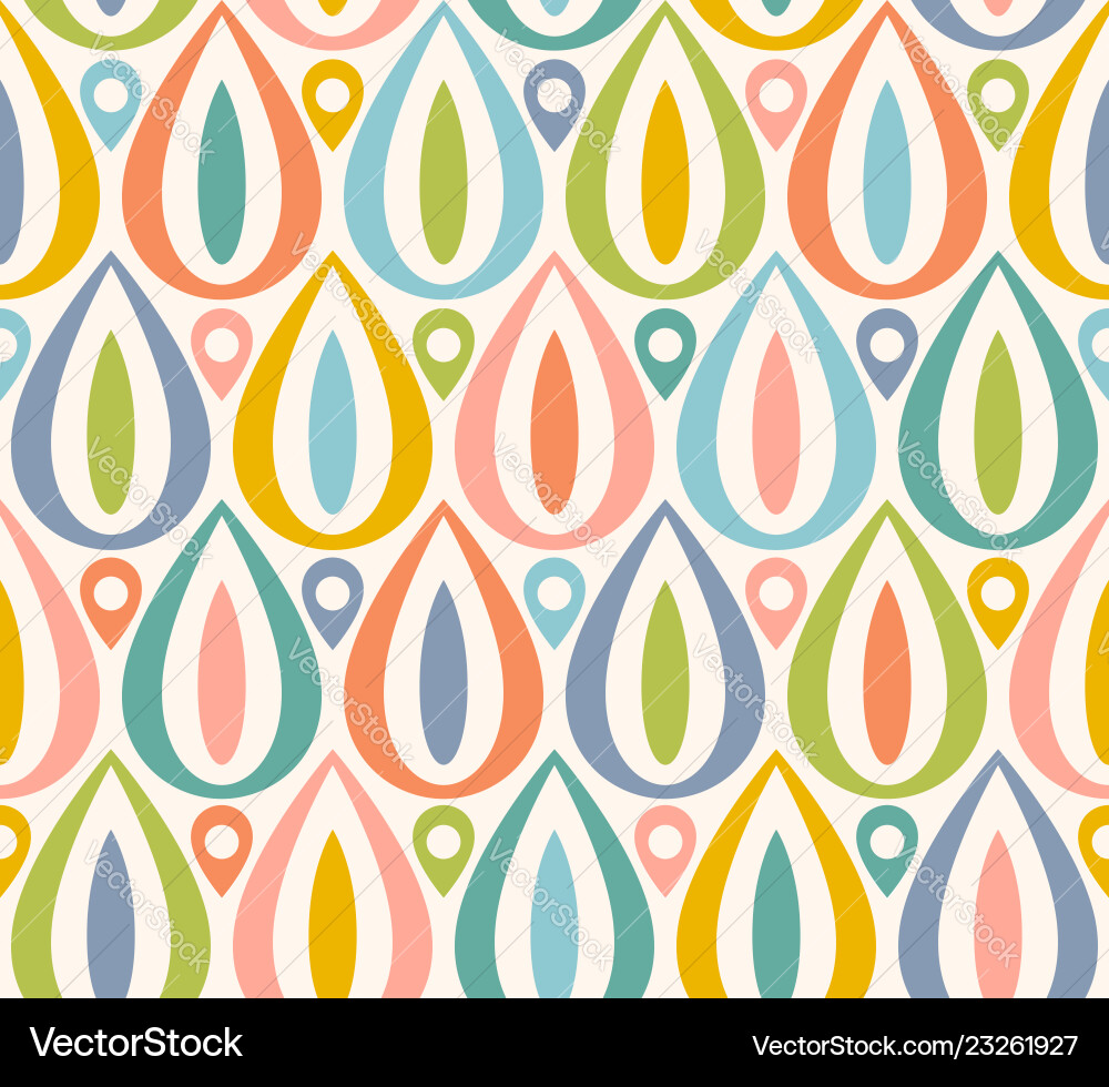 Retro Holiday Pattern Royalty Free Vector Image
