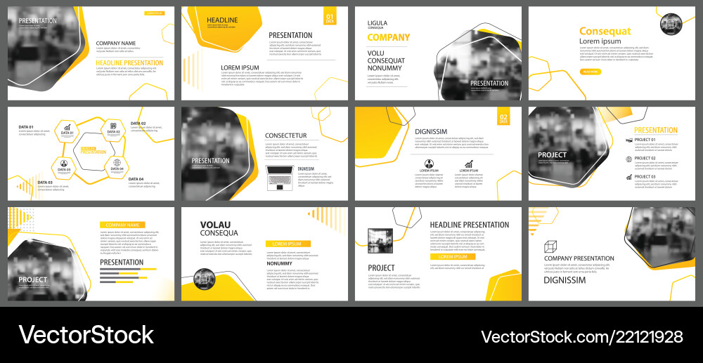 Presentation and slide layout background design Vector Image