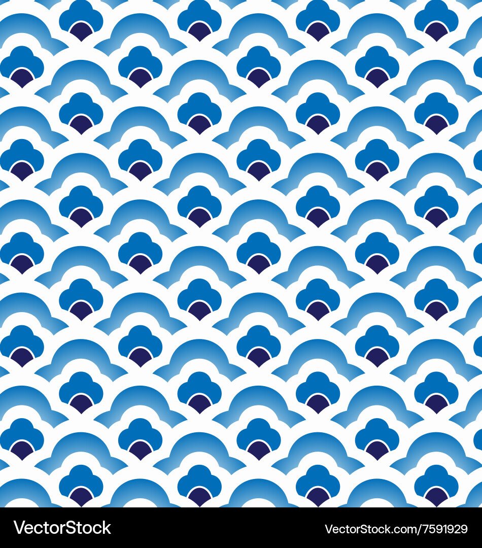 Chinese Wave Pattern Royalty Free Vector Image