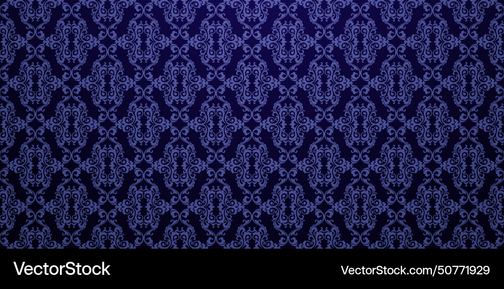 Dark blue fabric texture seamlessly patterns Vector Image