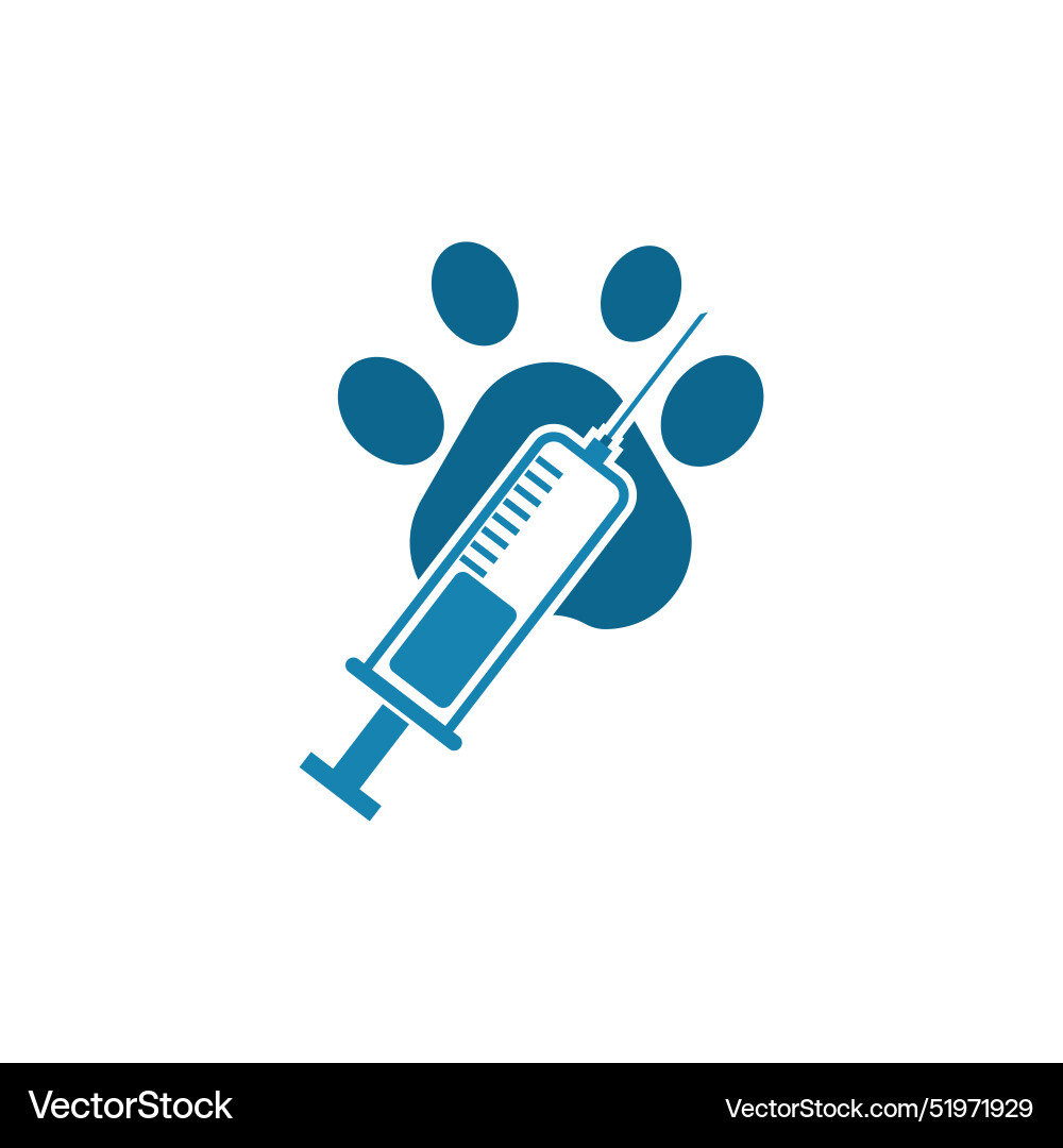 Pet vaccine icon Royalty Free Vector Image - VectorStock