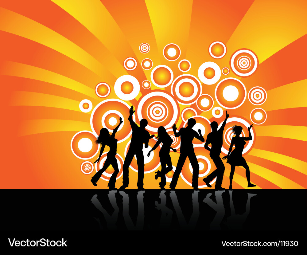 Party people Royalty Free Vector Image - VectorStock