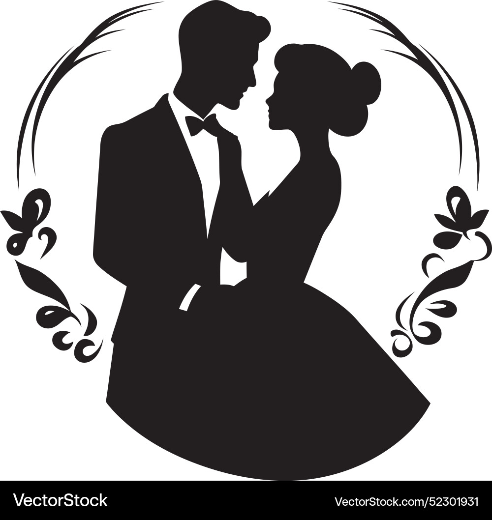 Unity black inked marriage chronicleswedlock Vector Image