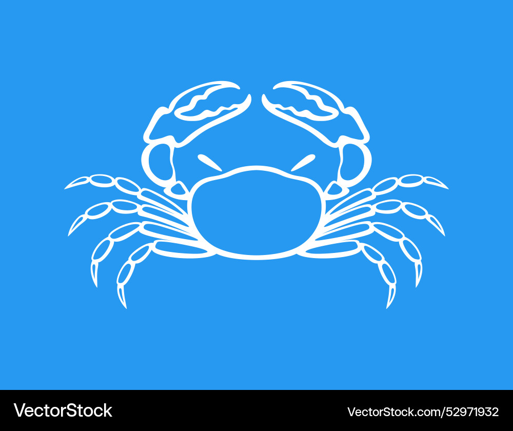 Crab Royalty Free Vector Image - VectorStock