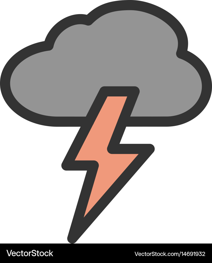 Lightning Royalty Free Vector Image - VectorStock