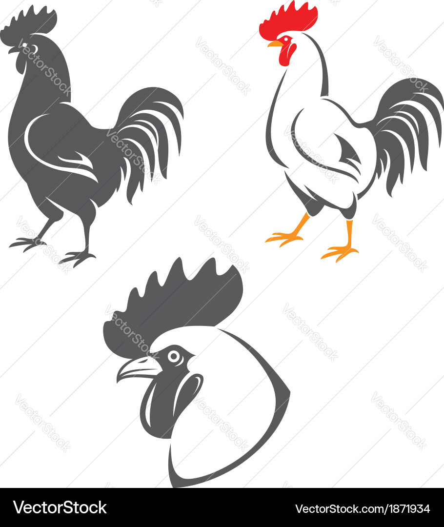 Rooster Head Vector Images (over 5,200)