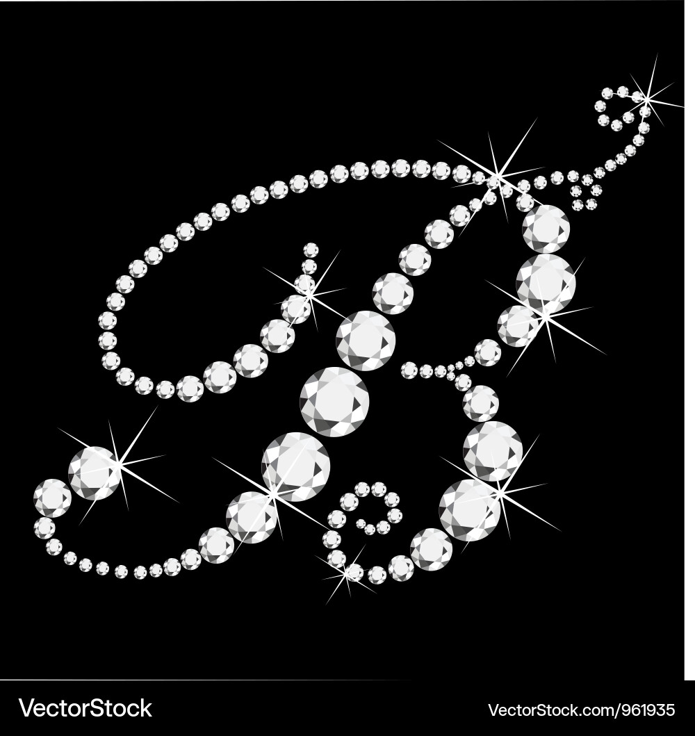 Bling Letters Vector Images (over 600)