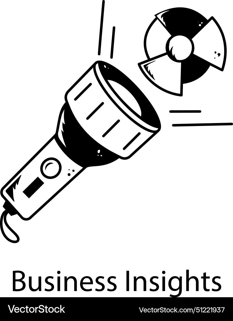 Business insights Royalty Free Vector Image - VectorStock