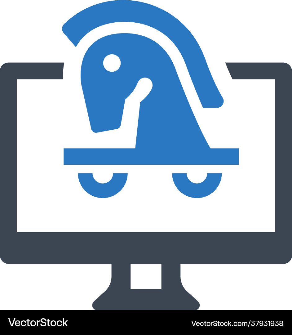 Trojan icon Royalty Free Vector Image - VectorStock