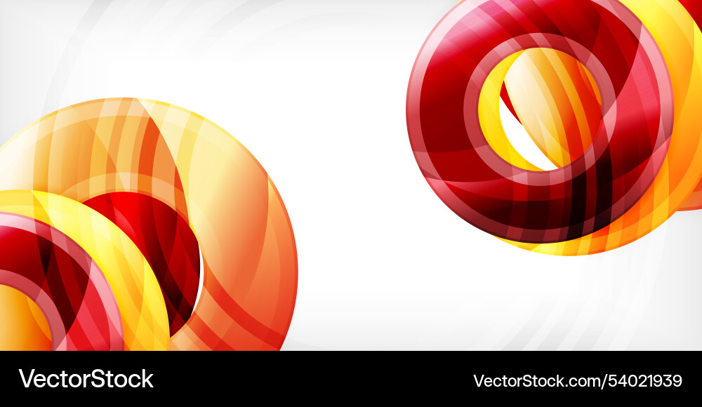 Circles round elements ring shapes premium Vector Image