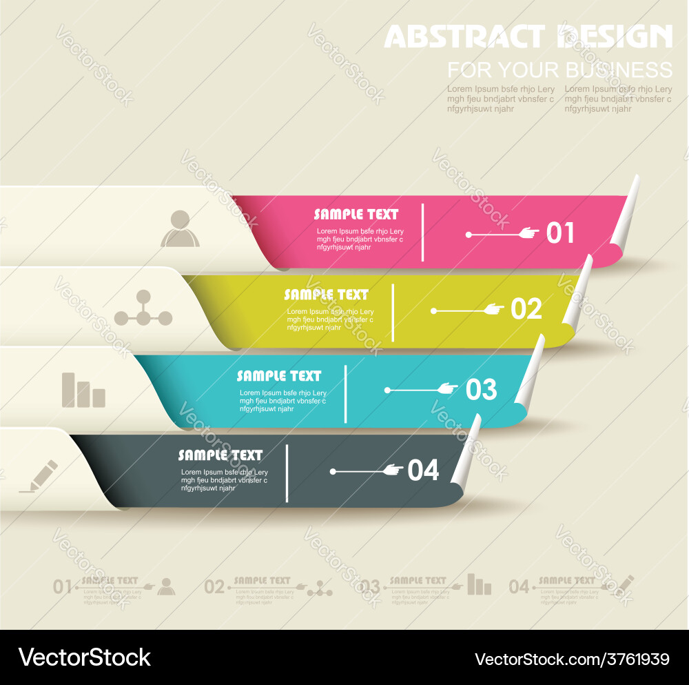 Progress banners Royalty Free Vector Image - VectorStock