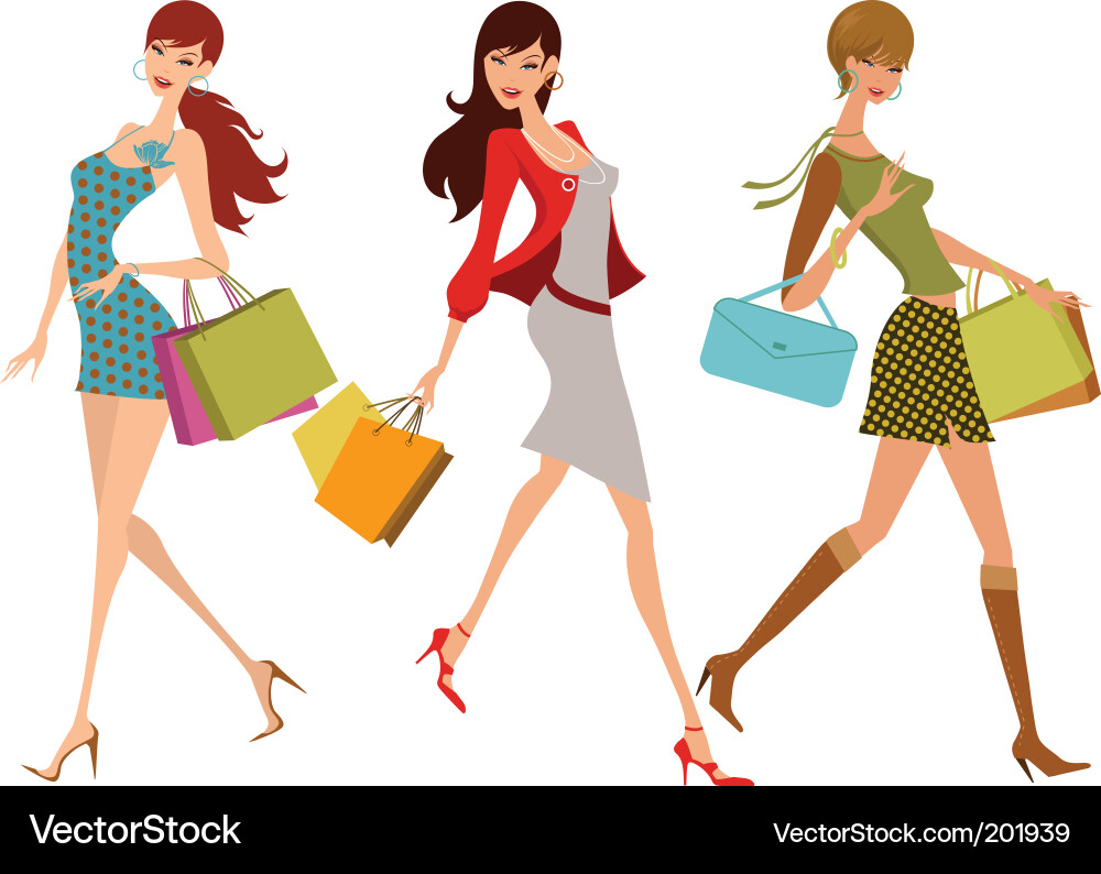Shopping Royalty Free Vector Image - VectorStock