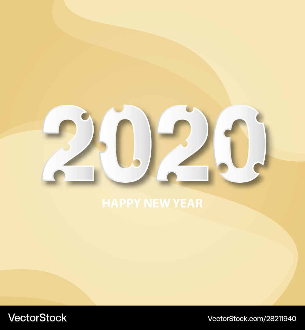 2020 Royalty Free Vector Image - VectorStock