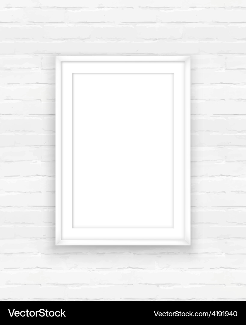 Poster frame design template Royalty Free Vector Image