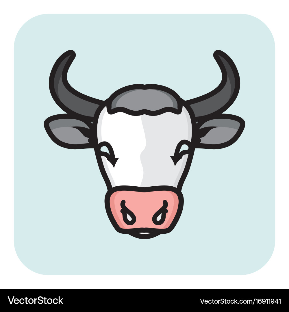 Cow Royalty Free Vector Image - VectorStock