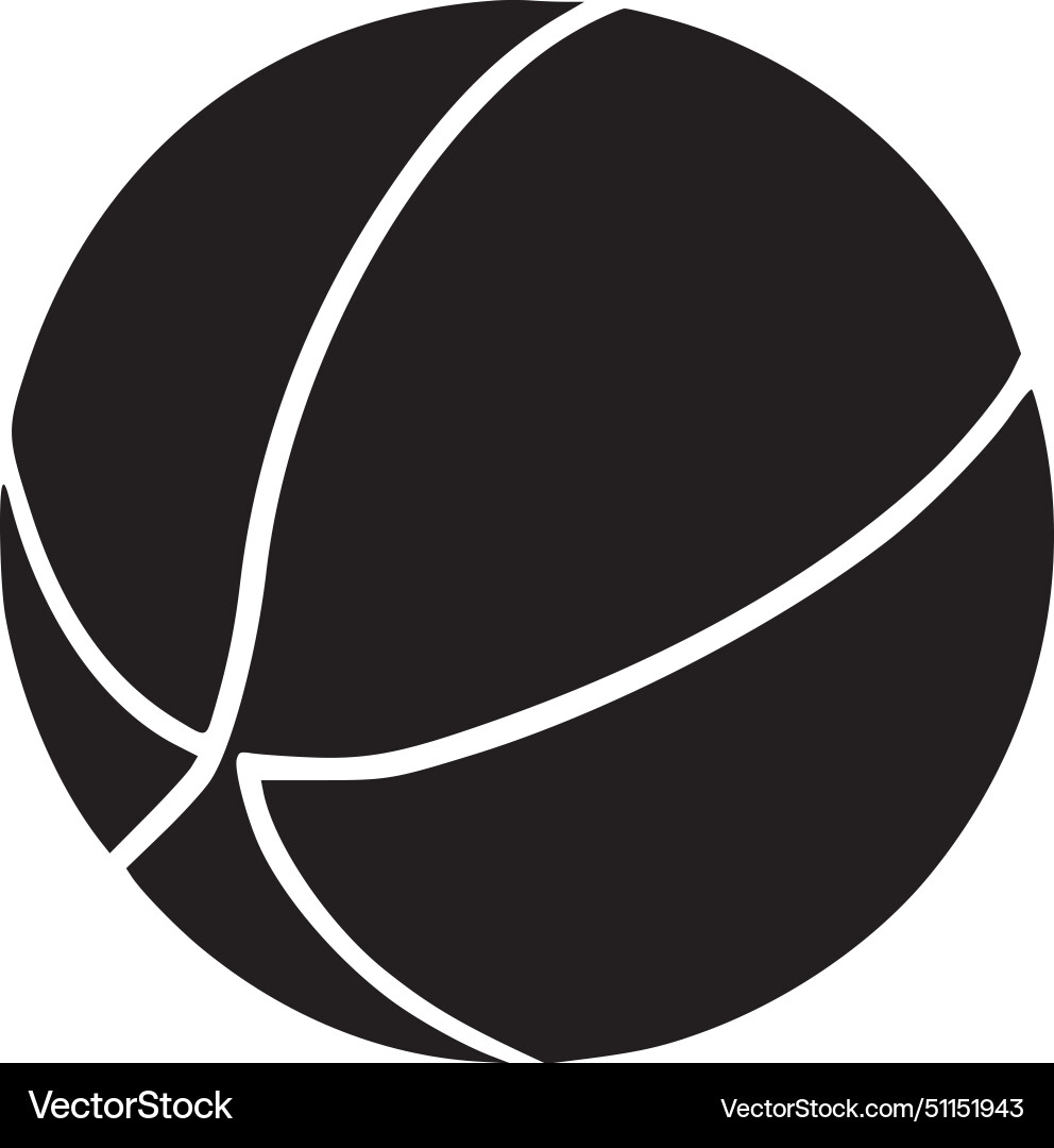 Basketball - high quality logo - ideal for Vector Image