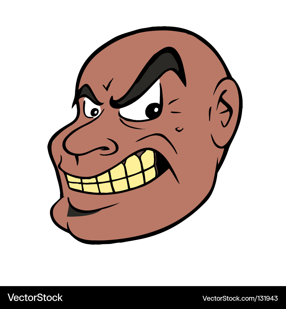 Intimidating Villain Royalty Free Vector Image