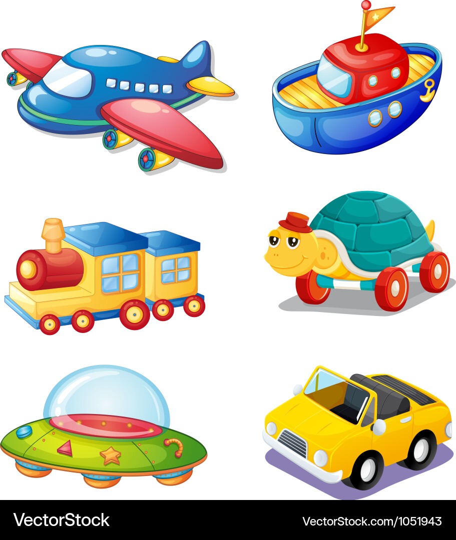 Various objects Royalty Free Vector Image - VectorStock