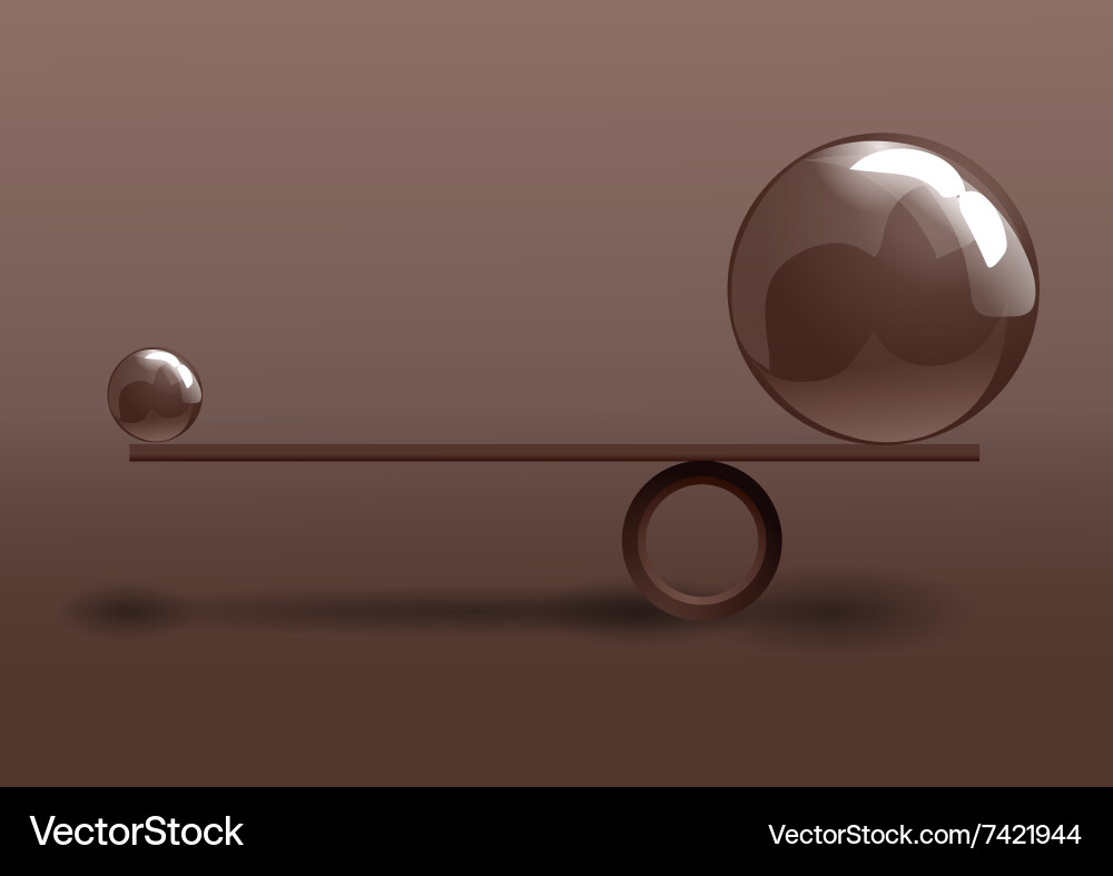 Balance Royalty Free Vector Image - VectorStock