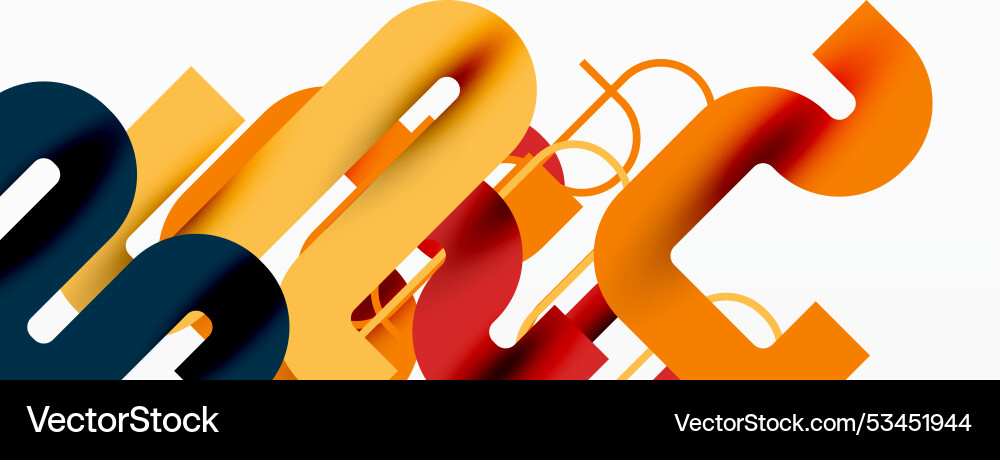 Wave lines minimal abstract background Royalty Free Vector