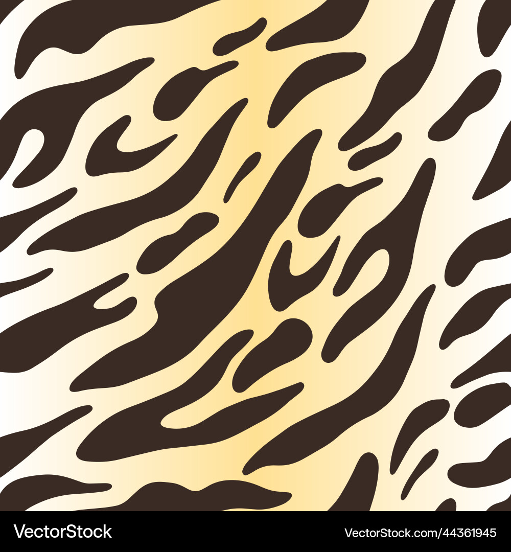 Tiger Stripes Pattern Royalty Free Vector Image
