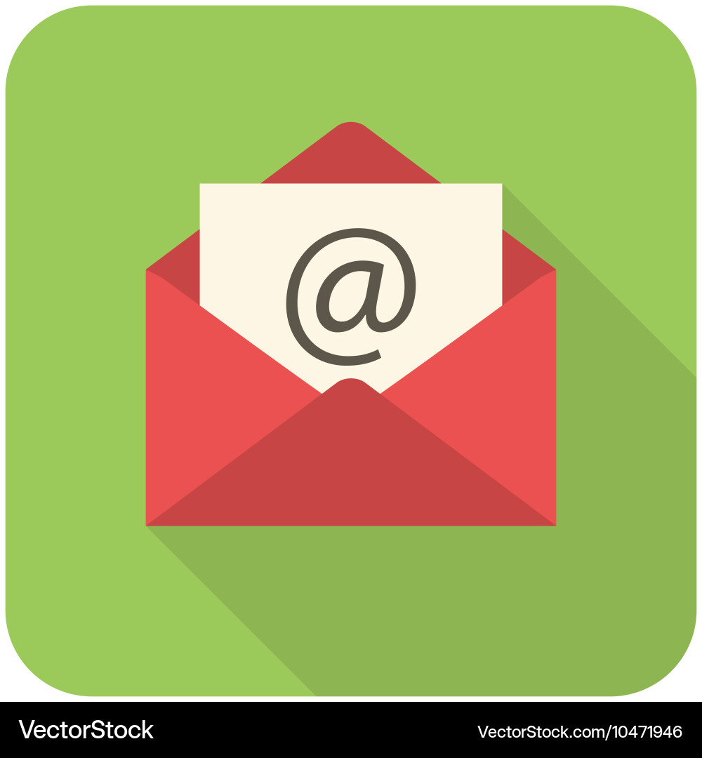 Email Envelope Icon Royalty Free Vector Image - VectorStock