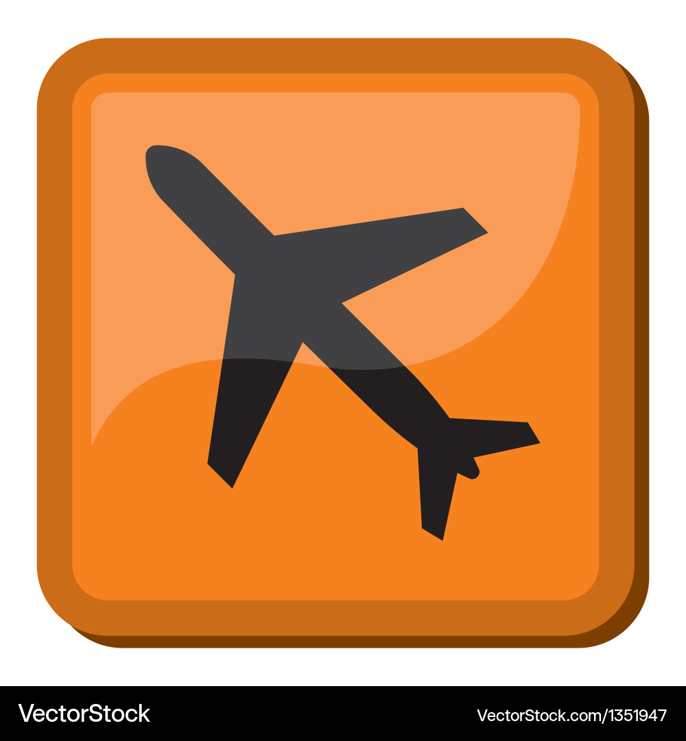 Airport sign Royalty Free Vector Image - VectorStock