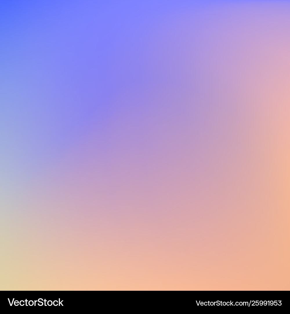 Abstract soft color blend background orange Vector Image