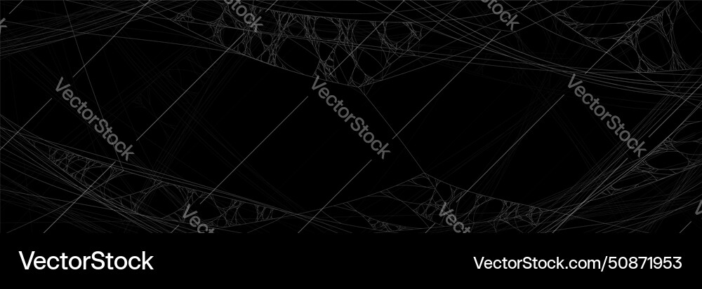 Halloween spider web spooky texture background Vector Image